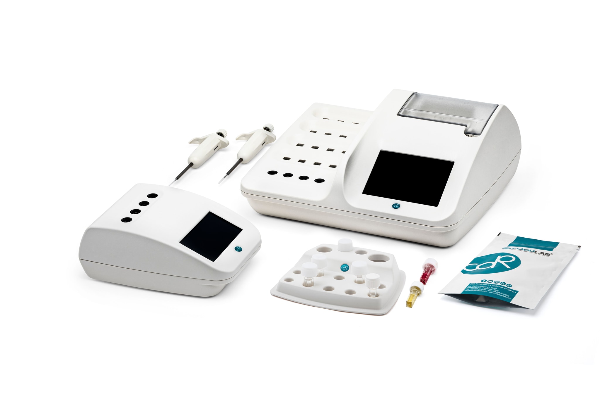 The features of the analysis systems of the CDR FOODLAB® line